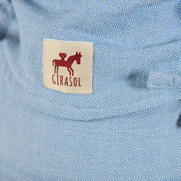 MySol Light Blue Tweed mit Schnallenhüftgurt (Halfbuckle) - Girasol GbR